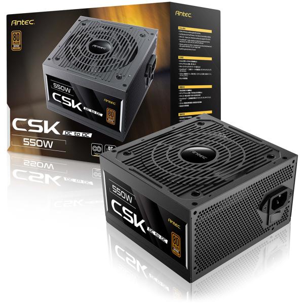 CSK550DC        80PLUS BRONZE 認証取得電源ユニット