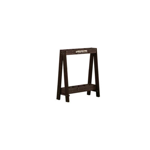 同梱注文不可 カード払い限定 沖縄・北海道・離島お届け並びに時間指定不可 TOST720DBR      【組立家具】ナチュラルな雰囲気を崩さずにお庭に溶け込むツールスタンド