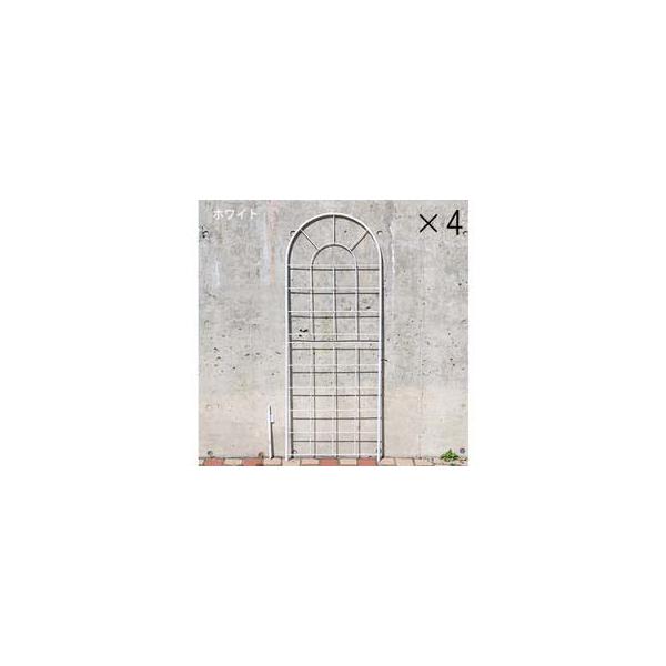 同梱注文不可 カード払い限定 沖縄・北海道・離島お届け並びに時間指定不可 YB015L4PWHT     清らかでクラシカルなフェンスが植物をやさしく引き立てます