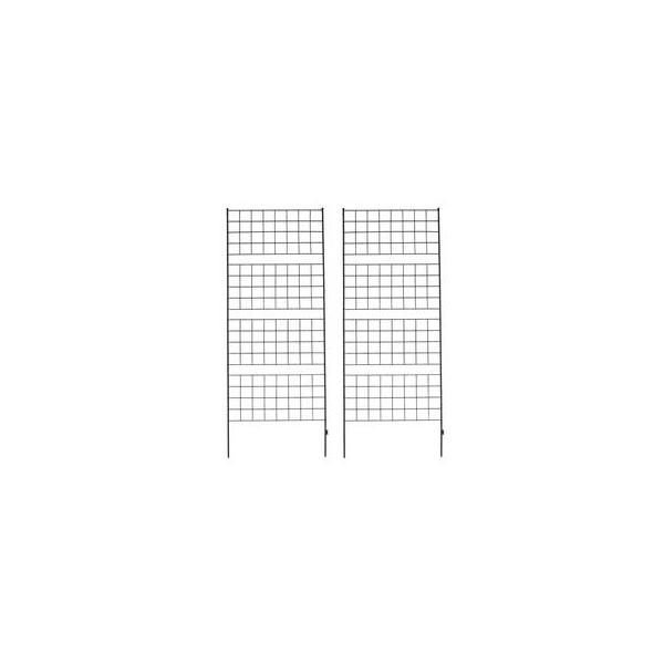 同梱注文不可 カード払い限定 沖縄・北海道・離島お届け並びに時間指定不可 IFGR0242PBLK    【組立家具】地面に挿すだけ！モダンで優雅なワンランク上の庭づくり