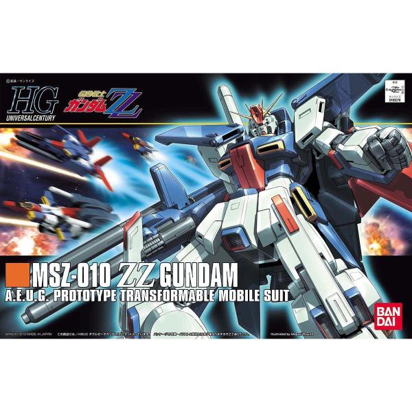 当店在庫品のバンダイロゴは全て青色です 4573102579546   「機動戦士ガンダムZZ」より、遂に主役機ダブルゼータガンダムがHGUCで登場！