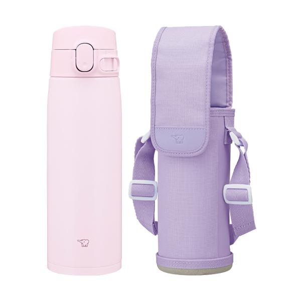 ステンレスボトル ステンレスマグ マイボトル 水筒 大きめ 大容量 シームレスせん 保温 保冷 SMVB60          ワンタッチマグ【600ｍｌ】+ステンレスボトルカバー【0.6L用】セット商品