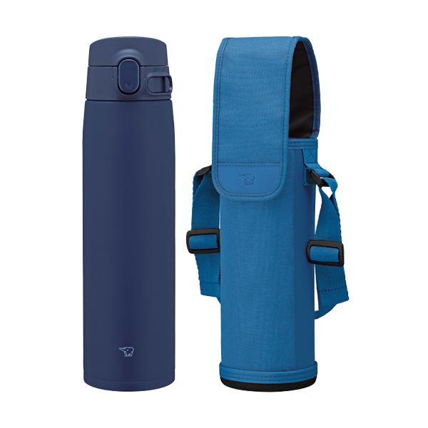 ステンレスボトル ステンレスマグ マイボトル 水筒 大きめ 大容量 シームレスせん 保温 保冷 SMVB72          ワンタッチマグ【720ｍｌ】+ステンレスボトルカバー【0.72L用】セット商品