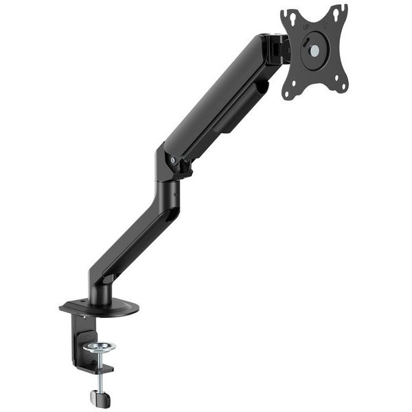GHAMGA1BK       ブラック。ガススプリングで自在に動く液晶モニターアーム1画面モデル