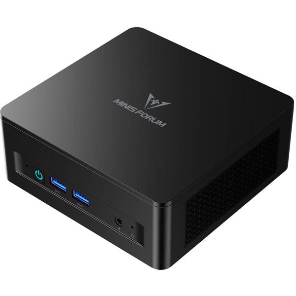 UM760321TW11PRO AMD Ryzen 5 7640HS搭載。32 GBメモリ、1 TB M.2 PCIe 4.0 SSD搭載。有線2.5G LANポート。最大8K出力に対応