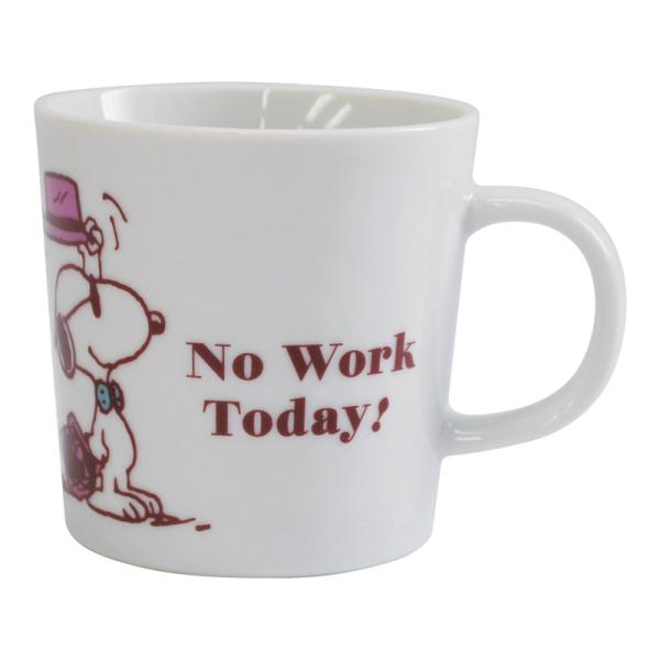 22610207        クールなイラストにちょっぴり北欧カラー感のNOWORKマグ。