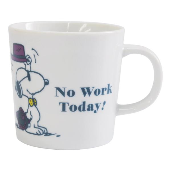 22610206        クールなイラストにちょっぴり北欧カラー感のNOWORKマグ。