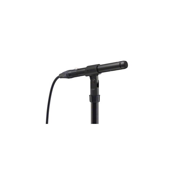 ECM100U         楽器が持つオリジナルな特徴を色付けなく収音。楽器に適したハイレゾ対応単一指向性エレクトレットコンデンサーマイクロホン