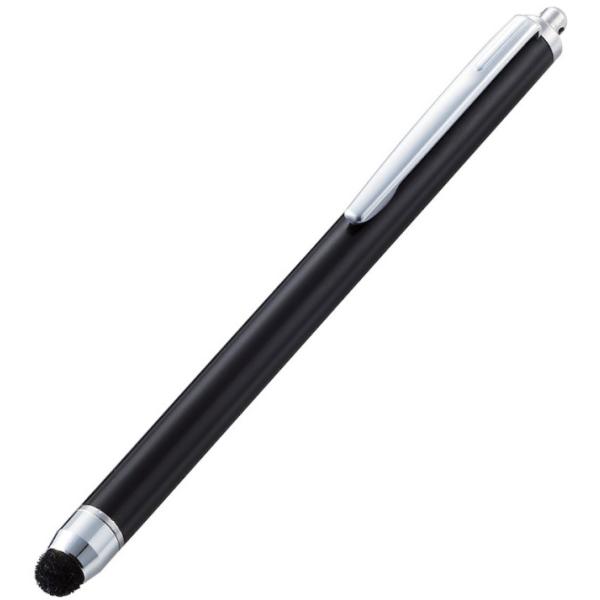 PTPC02BK        ブラック。軽いタッチで超反応するペン先により、思い通りの操作ができるタッチペンです。