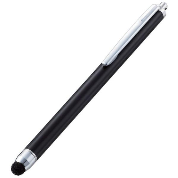 PTPC02ABBK      細菌の増殖を抑える抗菌加工済み！軽いタッチで超反応するペン先により、思い通りの操作ができるタッチペンです。