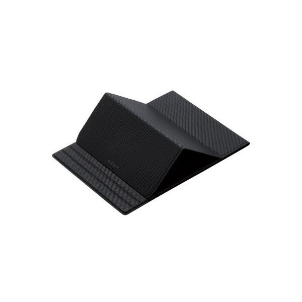 MPTBM01BK       姿勢に合わせて傾斜を調節することで手や手首への負担を軽減する、トラックボールマウス用の傾斜調整フリップパッドです。