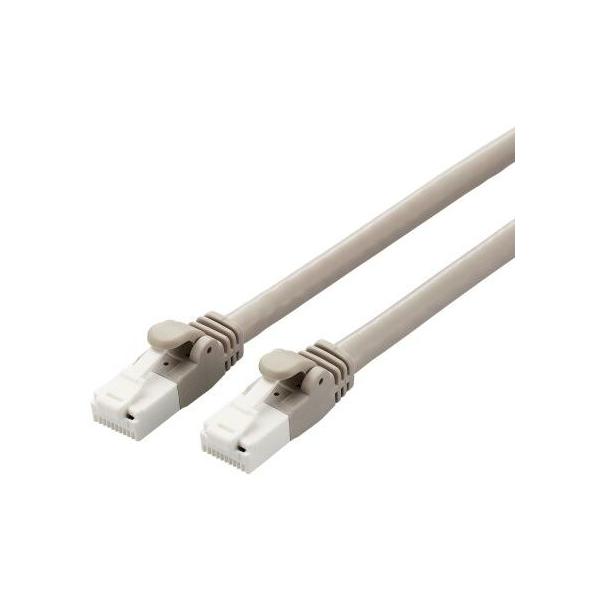LDGPATLG1RS     ライトグレー。1.0m。Cat6A対応LANケーブルのスタンダードタイプ。ツメ折れ防止プロテクターと屈曲に対する耐久性が高いコネクターを採用