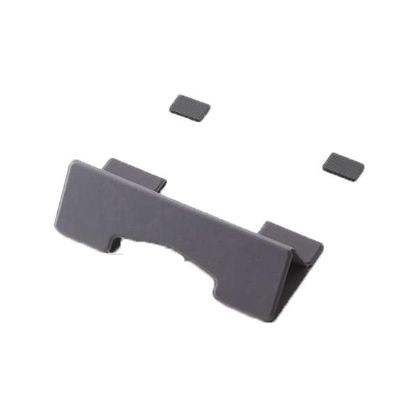 PCALTSLL01GY    したまま持ち運び可能！ノートパソコンの底面に貼り付けて使用する折りたたみ式スタンドです。