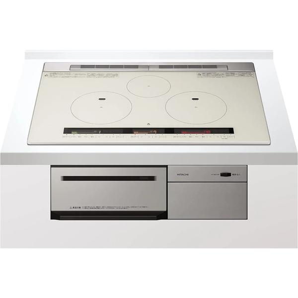 【大型商品の為時間指定不可】 【こちらの商品は、沖縄県、離島の配送が出来ませんのでご了承下さいませ。】 HTM8STWF        大火力左右IH+中央IH「火加減マイスター」鉄・ステンレス対応