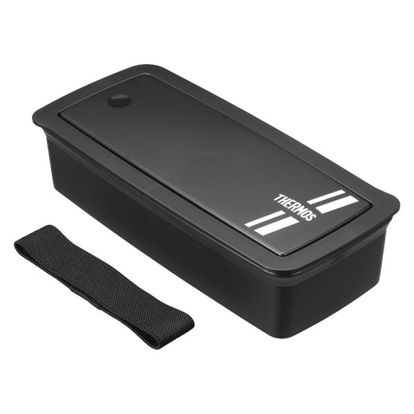 DJS-701 BKSL    大人も子供も使いやすいハシ付きのお弁当箱