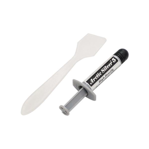 【メール便対応可20個まで】 AS05B           純度99.9%の純銀を使用。高い熱伝導率。熱伝導率: 9.0W/m・K。3.5g入。へら付。※AS-05A型番変更品