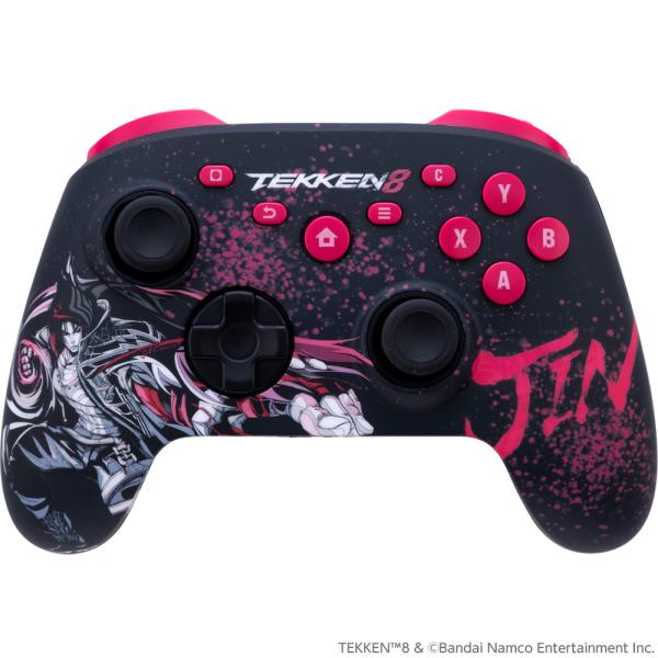 T2-TK8GCWL-JI   大人気ゲーム『TEKKEN 8』デザインのPC用多機能コントローラーが新登場！