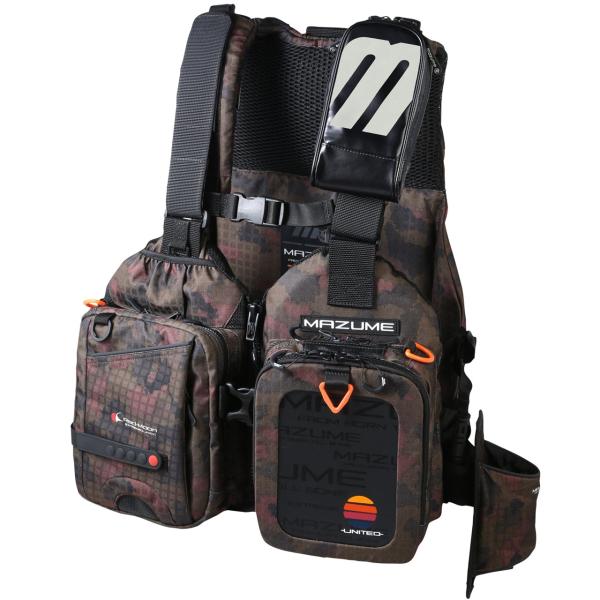 110550164       上半身全体でライフジャケットを支える構造。長時間の釣行でも疲れにくく、釣りに集中できる時間が大幅にアップ！