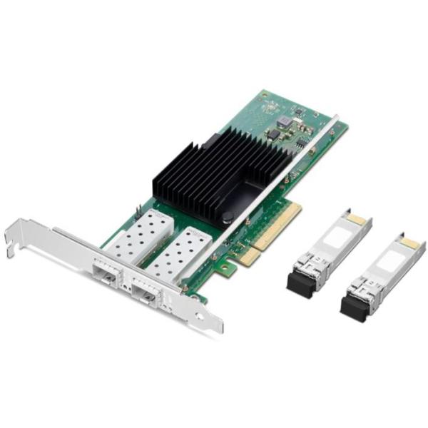 4XC1R00857      10ギガビット規格のLANポートを2つ搭載している PCI Express イーサネットアダプターです。