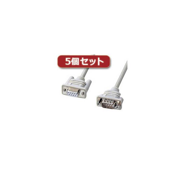 KREC9EN3        地球にやさしいノンハロゲンRS-232C延長ケーブル。3m。