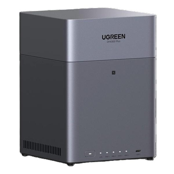 DH4300 Plus     メーカー保証2年。対応RAIDモード：JBOD/RAID0 RAID1 RAID5 RAID6 RAID10。LANポート：2.5GbE×1。映像出力：4K※HDD別売