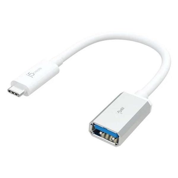 JUCX05MT        USB3.1 Type-C（オス） to Type-A（メス） Adapter USB 3.0 端子を搭載した外部デバイスの接続が可能。