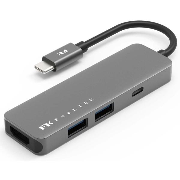 HCM004AP2F      持ち運びにも快適。4K高画質出力と5Gb/s高速データ転送。HDMIポート。USB-C PDは最大100Wの充電対応。