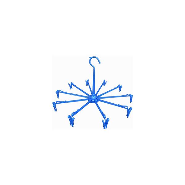 876851          コンパクトで旅行先でも使える(小物干しハンガー）