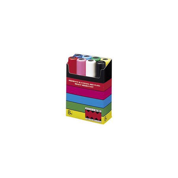 納期未定 水性サインペン PC17K8C         ポスターカラーのようなあざやかな発色。不透明インクで黒や濃色の上でも鮮やかに発色。 重ね書き可能。