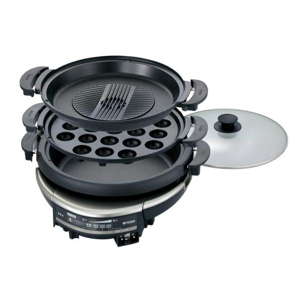 CQDB301TH       料理の幅が広がる3枚プレート。深鍋は直火OK!