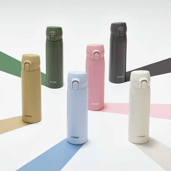 外して、洗って、すぐ戻せる。せんとパッキンが、ひとつになりました。 MKRW050WR       お手入れ・飲みやすさにこだわったワンプッシュマグ