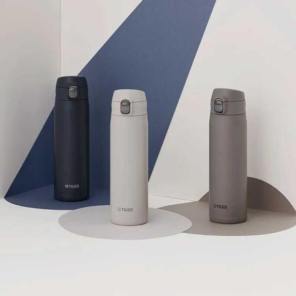 らくらくキャップと食器洗い乾燥機対応 MTRW075WA       日常で使いやすい少し大きめサイズのワンプッシュマグ