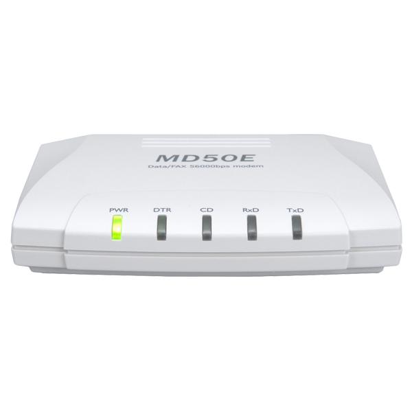 MD50ER          RS-232C V.92対応　ナンバー・ディスプレイ/内線発着信　DTMF送受信/クイックコネクト対応