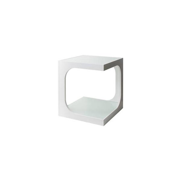 ST402WH         【組立式】ソファやベッドサイドでちょっとした物を置くのに最適