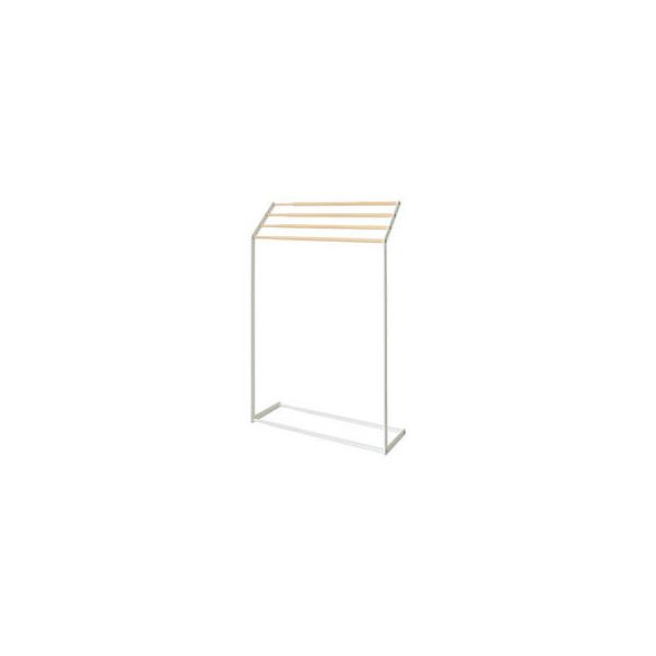 HS4065WH        【組立式】掛けるバスタオルのサイズに合わせて幅40〜65cmと簡単に伸縮が可能