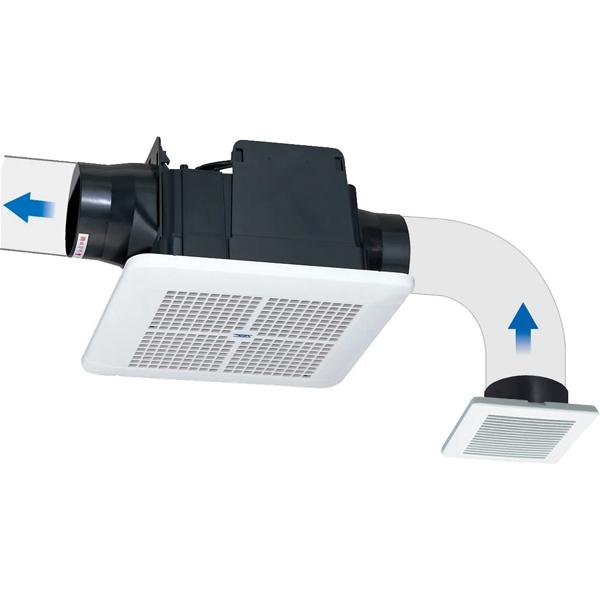 TK225RN         パイプ径φ100　24時間換気／局所換気兼用　開口寸法225〜240mm角