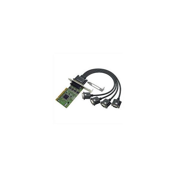 REXPCI64D       COM(RS-232C)ポートx4ポートとデジタルI/Ox1ポートのマルチファンクションPCIボード。