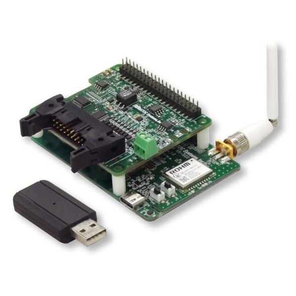 RS-SG2010M      DIO制御を920MHz帯で無線化、PC用USBホストドングル付きボード(MILコネクタモデル)