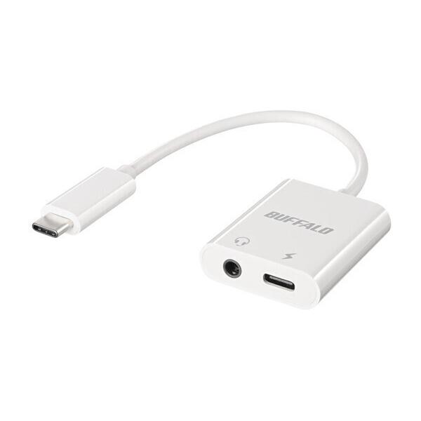 BSMPCPD350WH    ホワイト。ハイレゾ対応DAC搭載。断線に強い高耐久ケーブル採用。インラインコントローラー付きイヤホンも使える