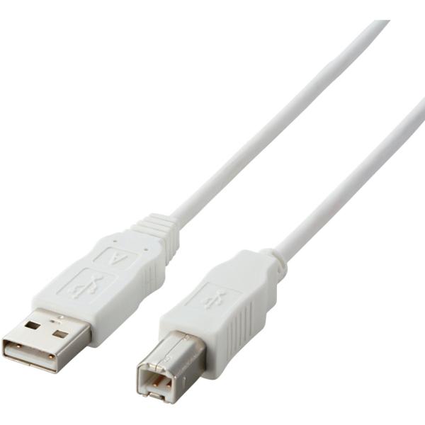 USB2ECO15WH     USB2.0ハイスピードモードに対応!RoHS指令準拠の環境にやさしいUSBケーブル。