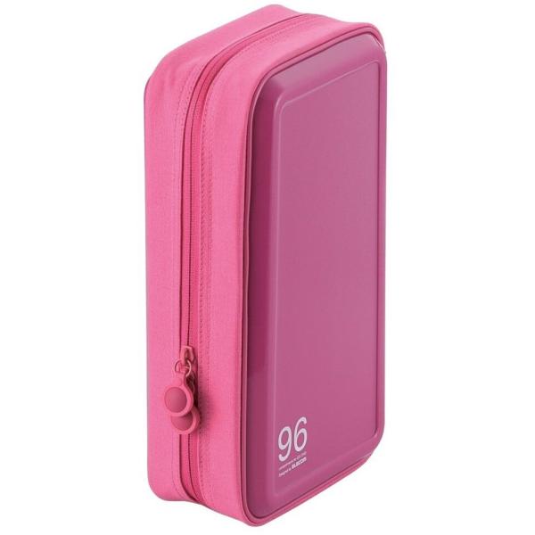 CCDH96PN        縦にも横にも自立するスクエアデザイン!CD/DVDをスタイリッシュに収納できるCD/DVDファスナーケース