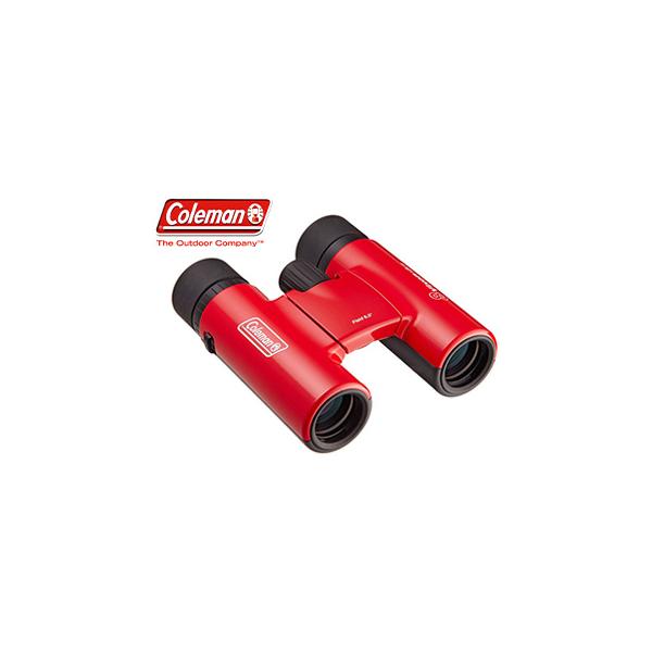 【binocoating】【binoeye】【binored】 ※メーカー在庫僅少の為、納期にお時間がかかる場合があります。 コールマンH8X25レッド  上質なカラーと機能を兼ね備えた8倍双眼鏡