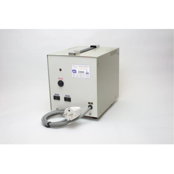 SK2200EX        日本製品を海外で、海外製品を日本で使用できる。