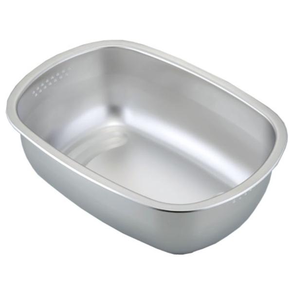 279016          中の物が溢れ出さない両サイドの水切り穴付き