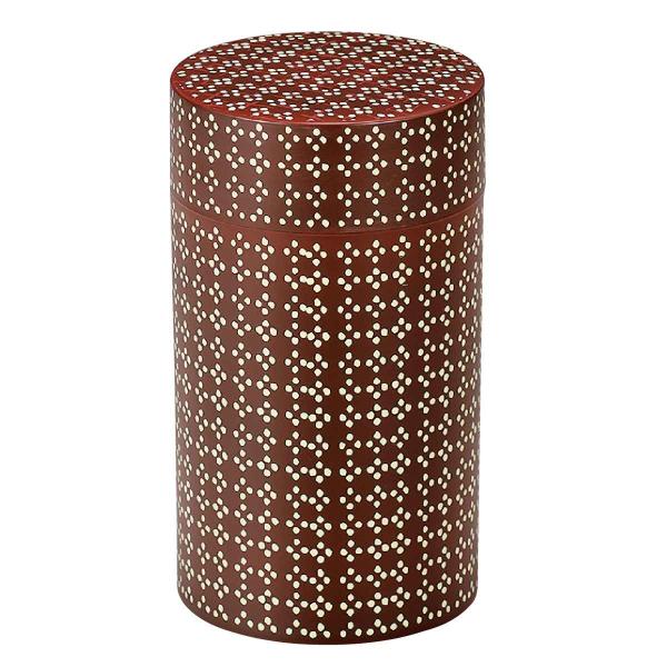 425824          パッキン付きの中蓋で気密性に優れた茶筒