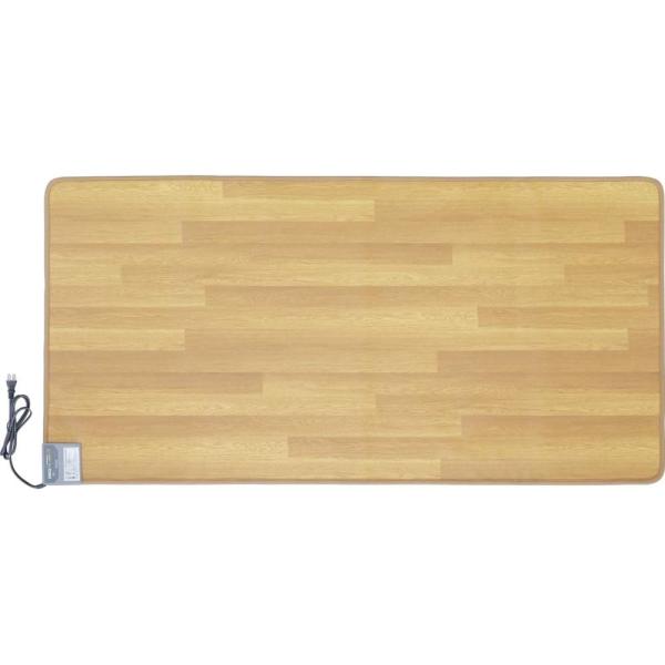 HCM1809FLM      おしゃれな木目調のホットカーペットです。ダニ退治機能付。水に強い撥水加工。