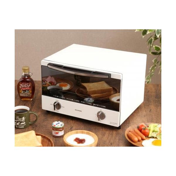 食パン4枚が一度に焼けるオーブントースターです。 スチーム機能付き（スチーム用カップ使用）のトースターで外はさくさく、中はもっちりしたトーストが焼けます SOT012W         スタイリッシュでインテリアに馴染む、ミラーガラス調のス...