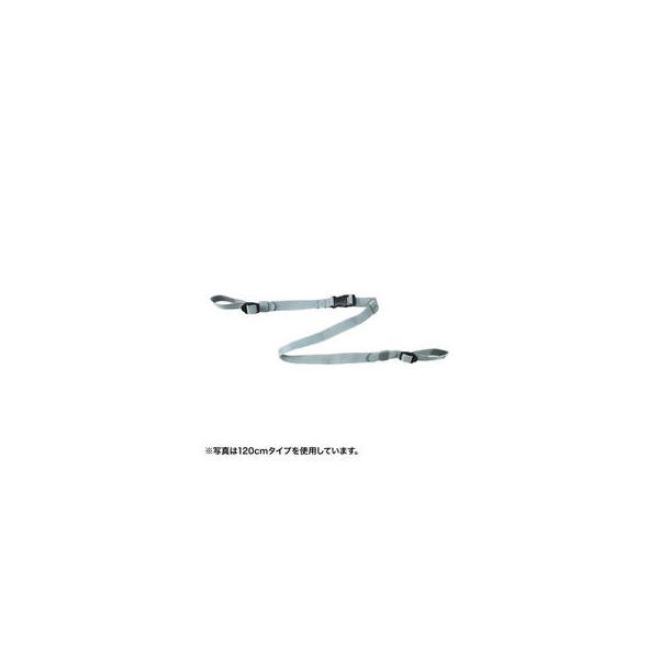 QLE96210        ベルトで収納物の落下を防止。棚の支柱に巻き付けるだけで簡単取り付け。210cm。