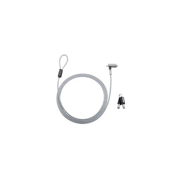 SLE38S          Nanoスロットに簡単取付け、シリンダ錠とワイヤーの一体型タイプ。