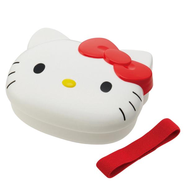 239058          可愛い！キティちゃんの顔をデザインした弁当箱♪